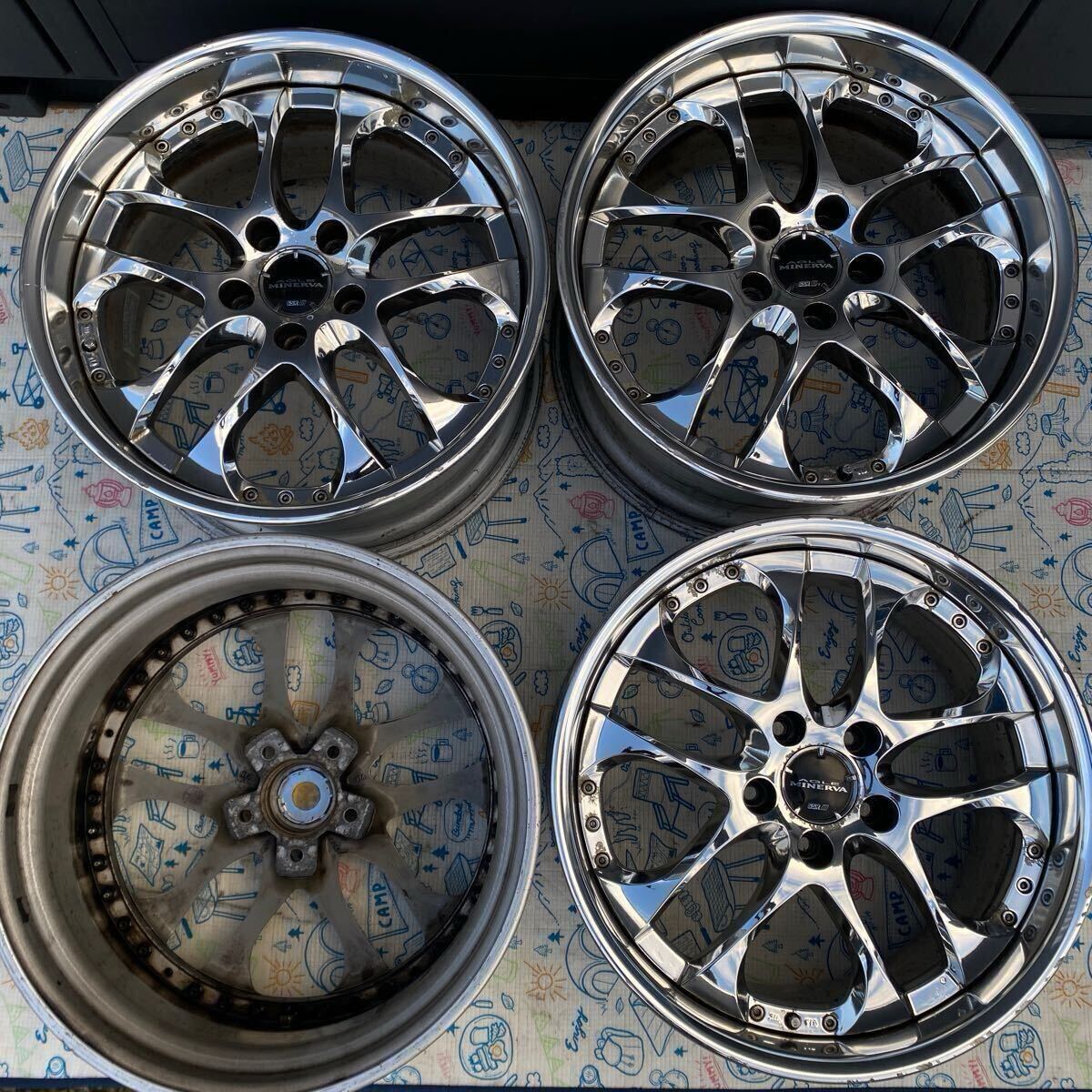 深リム SSR AGLE Minerva エイグル ミネルバ 18×9J、10J PCD114.3-5H ＋49 /【Buyee】 Buyee ...