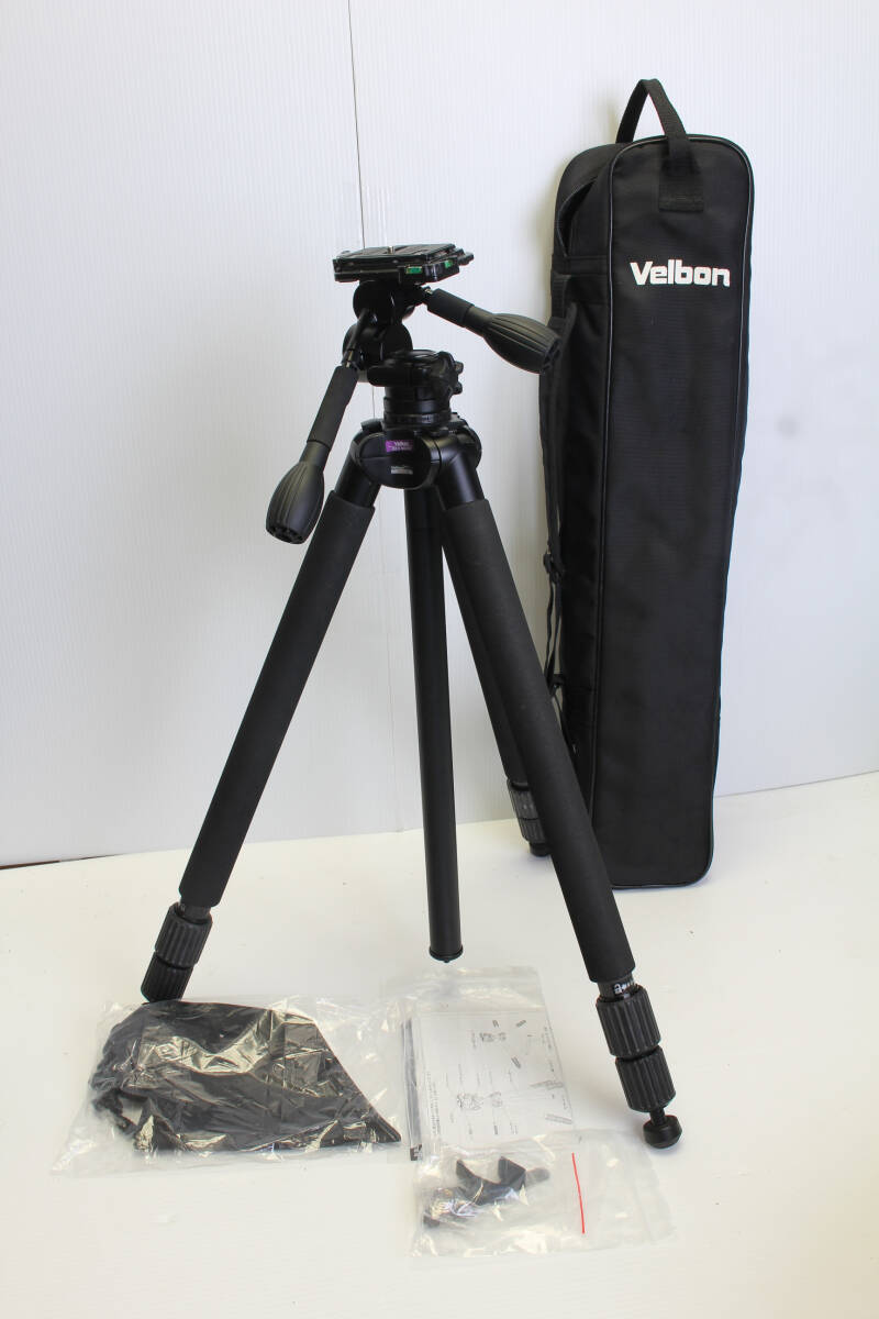 Velbon（ベルボン） カーボン三脚 小型 3段 3Way雲台マグネシウム製 Geo Carmagne N635M /【Buyee ...