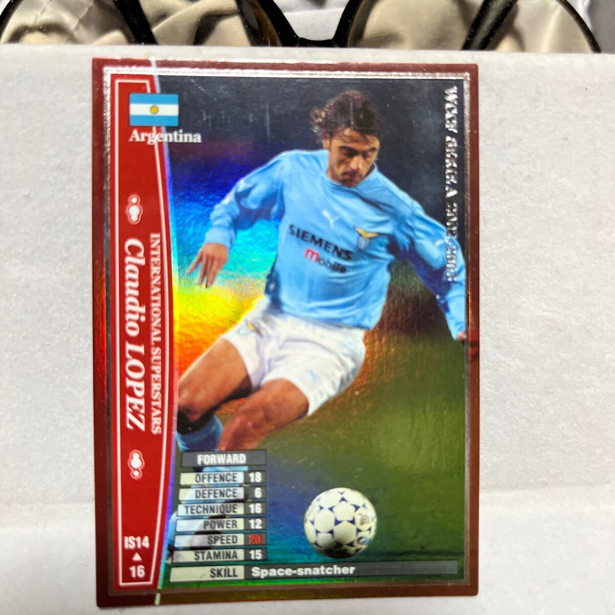 WCCF 02-03 IS14 クラウディオ・ロペス footista Panini /【Buyee】 Buyee - Japanese Proxy Service | Buy from Japan!