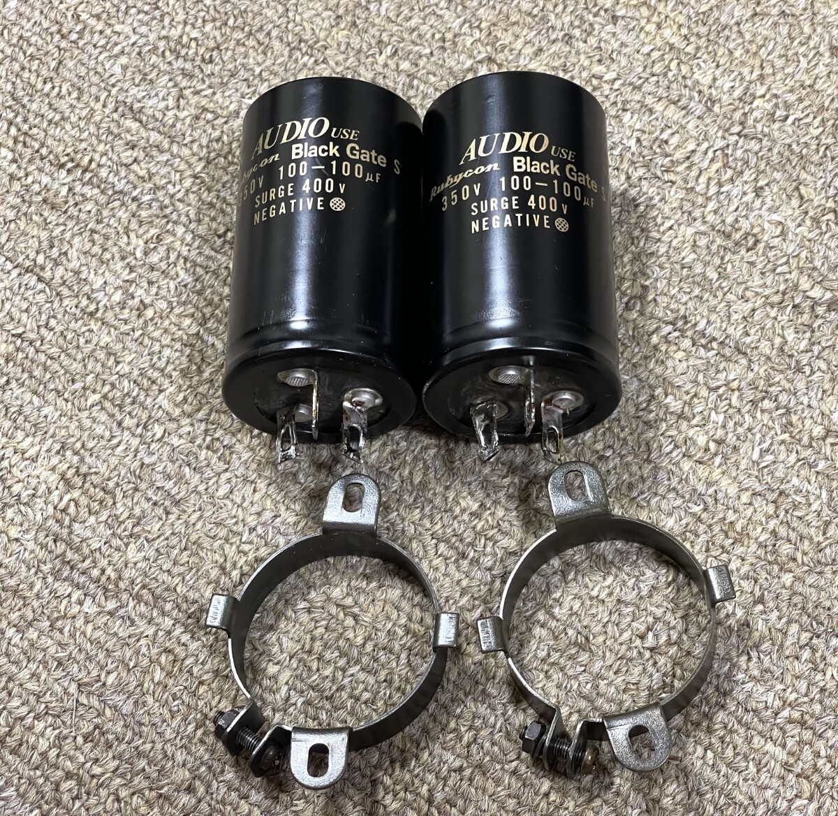 Rubycon Black Gate S 350V-100uf-100ufコンデンサ真空管アンプ用 2本 No2 /【Buyee】 Buyee ...