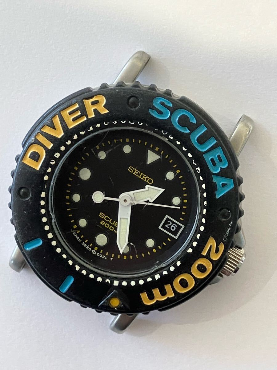 SEIKO SCUBA 200m DIVER セイコー ダイバー クォーツ 3E35-0020 ビンテージ 電池交換済み 稼働品 /【Buyee】 Buyee - Japanese Proxy ...
