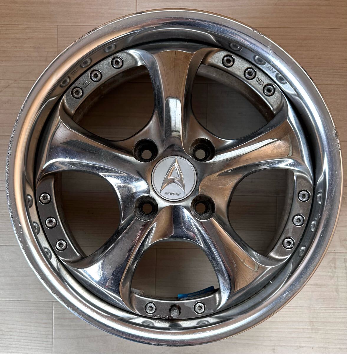 希少 ワーク VS-KF WORK VS 15インチホイール PCD100 4H 5J ET42 work vskf 4本セット /【Buyee】 Buyee - Japanese Proxy ...