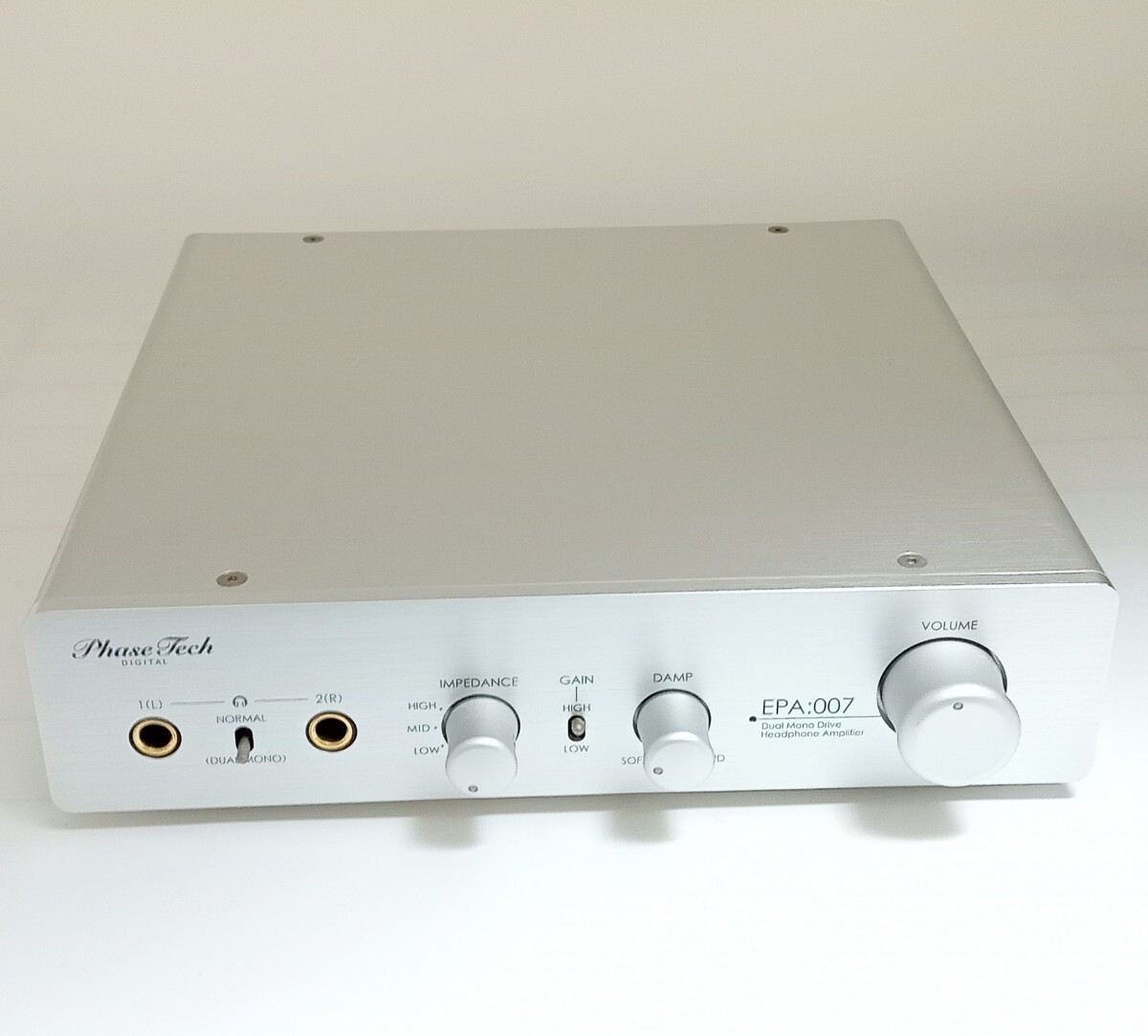 【USED】Phasemation EPA-007 フェーズメーション ヘッドホンアンプ デュアルモノドライブヘッドフォンアンプ ...