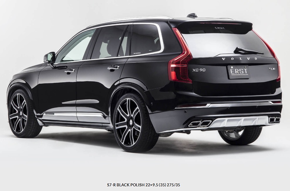 22インチ夏タイヤホイールセット新品4本 ボルボXC90(2016年式～)ERST/エアストS7-RブラックP＆275/35R22 /【Buyee】 Buyee - Japanese ...