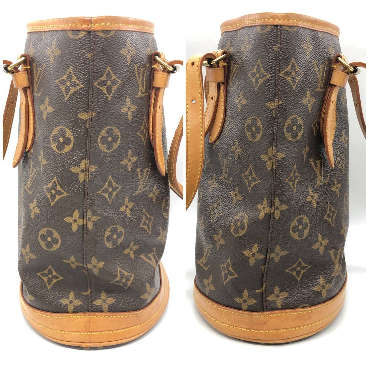 TY2236 LOUIS VUITTON ルイヴィトン モノグラム バケット PM プチバケット FL0011 ポーチ付き 保存袋 ショルダー ...