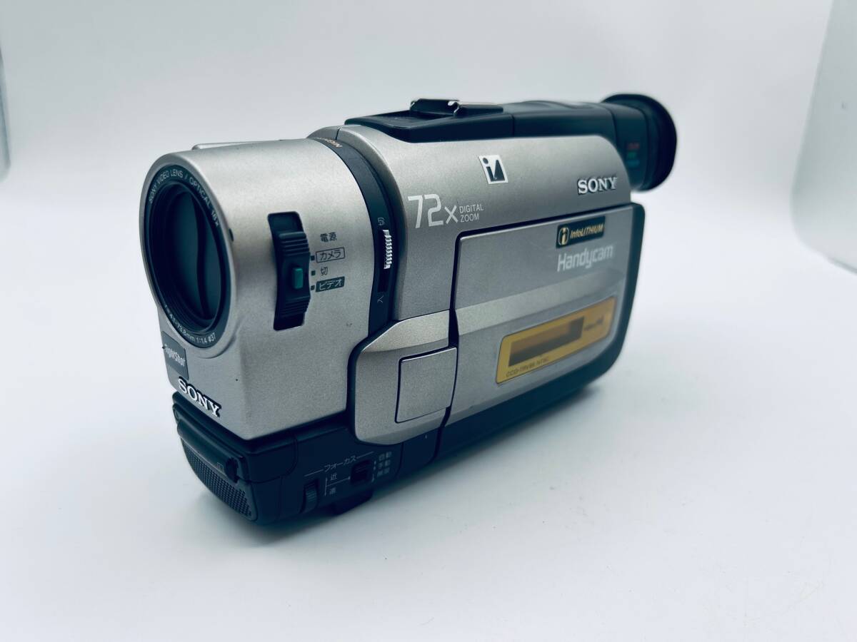 N40959B★ SONY ソニー CCD-TRV95 Handycam ハンディカム video Hi8 XR ビデオ デジタルビデオカメラ ...
