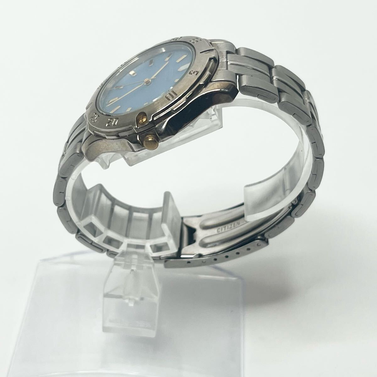 （y34） 1円出品 1スタ CITIZEN シチズン 2510-S92308 100m メンズ 721992 腕時計 クォーツ エコドライブ /【Buyee】