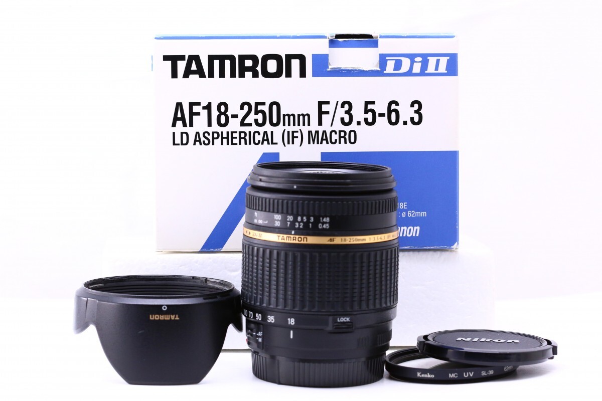 【超美品】タムロン TAMRON AF 18-250mm F3.5-6.3 Di II LD CANON キヤノン#17883 /【Buyee ...