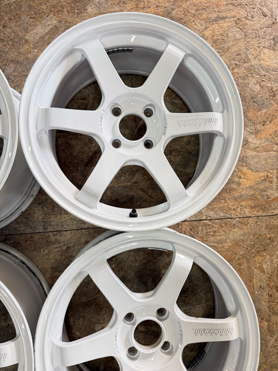 【希少！】RAYS ボルクレーシング TE37 16インチ 7J＋25 8J＋35 PCD100 4穴 4H 軽量 鍛造 ロードスター フィット ヴィッツ ヤリス アクア /【Buyee ...