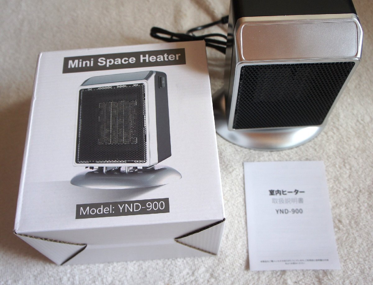 KAZEMA YND-900 ミニ セラミックヒ－ター 軽量・小型・速暖1,491円 /【Buyee】