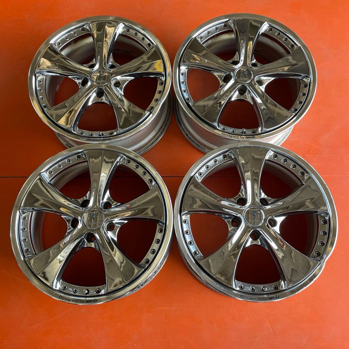 WEDS Kranze RATZINGER クレンツェ ラッツィンガー 18×7.5JJ+50 PCD114.3-5穴 ハブ径約73mm ...