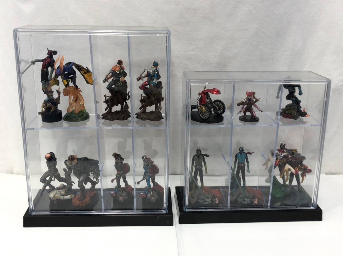 BANDAI バンダイ S.I.C 匠魂 VOL.1 VOL.2 VOL.3 Vol.4 VOL.6 セット まとめ フィギュア ケース付 仮面ライダー キカイダー ザビタン 等 J ...