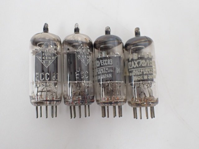 真空管 TELEFUNKEN テレフンケン ECC83 2本/松下 12AX7 ECC83 2本 セット 70AF2-12 /【Buyee】 Buyee - Japanese Proxy ...