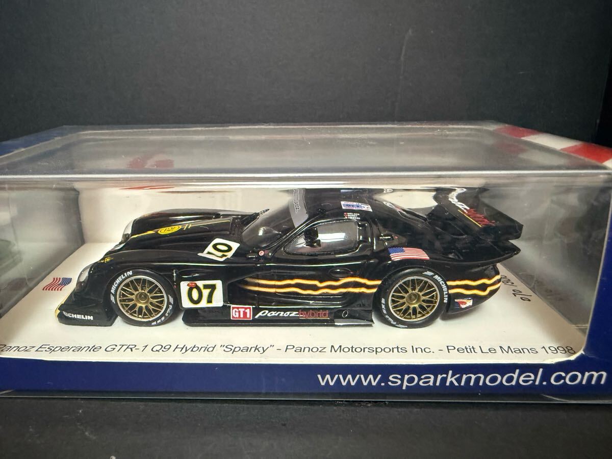 1/43 Panoz Esperante GTR-1 Q9 Hybrid Sparky No.07 Panoz Motorsports Inc ...