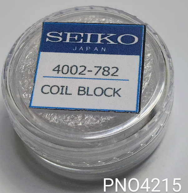 1)セイコー純正パーツ SEIKO 4002782 COIL BLOCK/コイルブロック Cal.7812A/7820A/7832A/他 ...