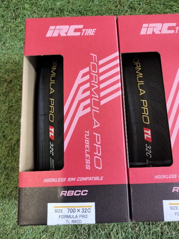 フォーミュラプロ RBCC 700-32C チューブレス 新製品 FORMULA PRO TL RBCC 2本セット IRCタイヤ /【Buyee】