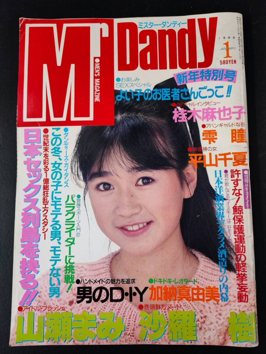 【昭和63年1月号「ミスター・ダンディー/Mr.Dandy」新年特別号】山瀬まみ/沙羅 樹/桂木麻也子/平山千夏/加納真由美/ /【Buyee】 Buyee - Japanese Proxy ...