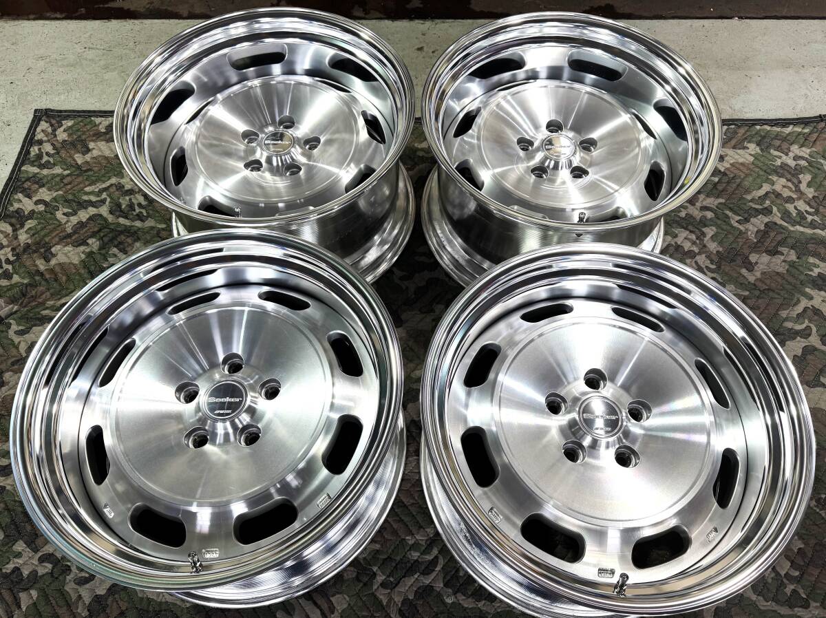 WORK Seeker DT (ワーク シーカー ディティー)18X9.5J 10J 5H PCD120 +22 +-0 18インチホイール4 ...