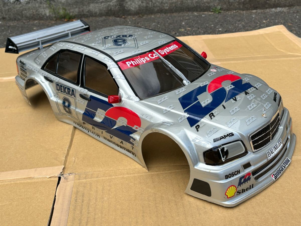 1/8 京商 AMG メルセデス Cクラス DTM D2 PRIVAT レーシングカー ラジコンボディ KYOSHO MERCEDSE C ...