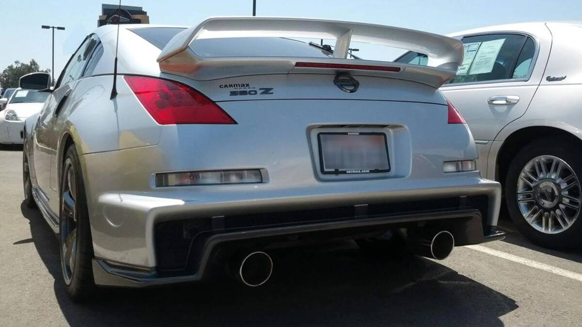 レア！Z33 フェアレディZ バージョン ニスモ リアスポイラー FAIRLADY Z NISMO 日産 NISSAN 350Z version nismo リアウイング 380RS ...