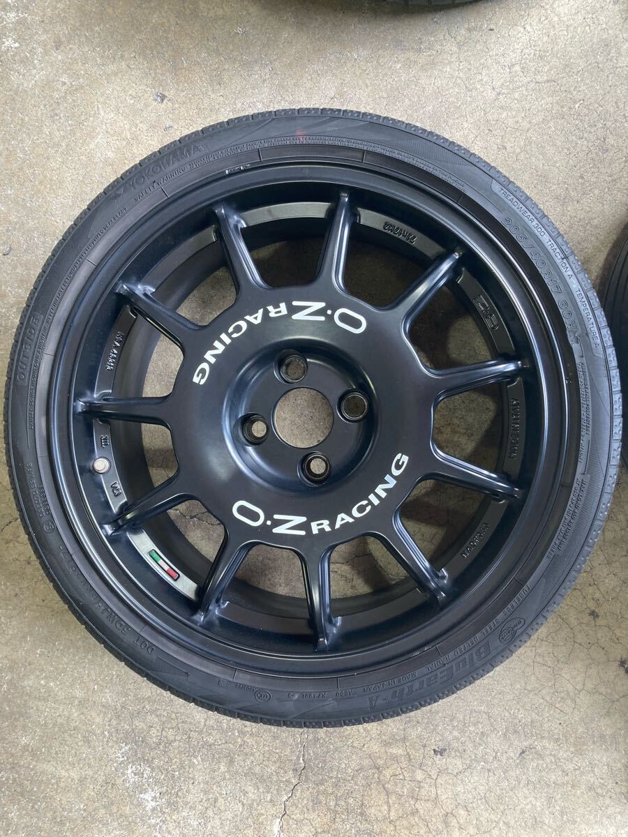 OZ Leggenda 17x7J ET30 PCD100 マットブラック 4本セット オーゼット レジェンダ /【Buyee】 Buyee ...
