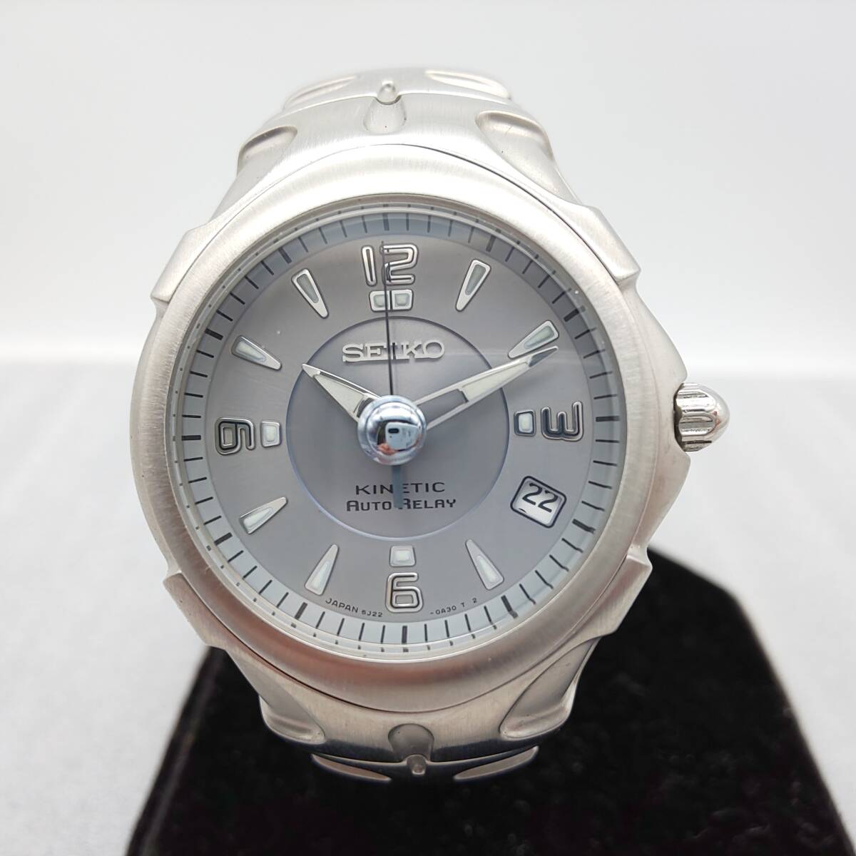 SEIKO KINETIC AUTO RELAY セイコー キネティック オートリレー 5J22-0A40 腕時計 不動 ジャンク /【Buyee】 Buyee - Japanese ...