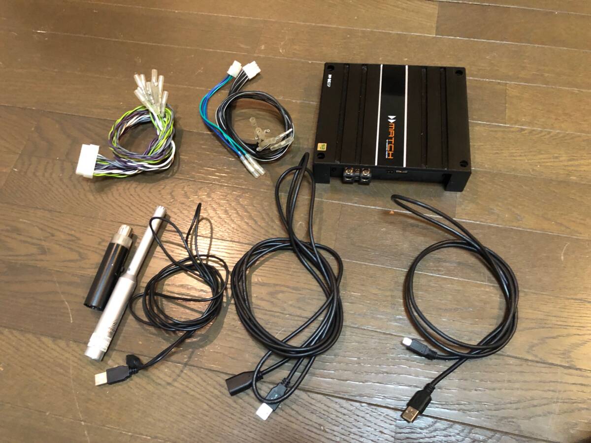 デジタルオーディオプロセッサーMATCH PP86DSPと別売りユニバーサルリモコンURC-3、RTAマイクセット中古完動品 値下げ ...