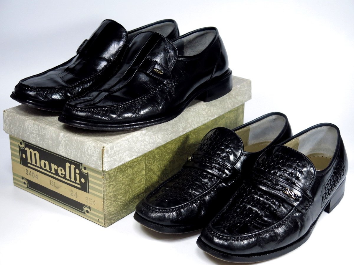 marelli マレリー ビジネスシューズ 2点まとめて 24cm EEEE/EEE ブラック メンズ 250 /【Buyee】 Buyee ...