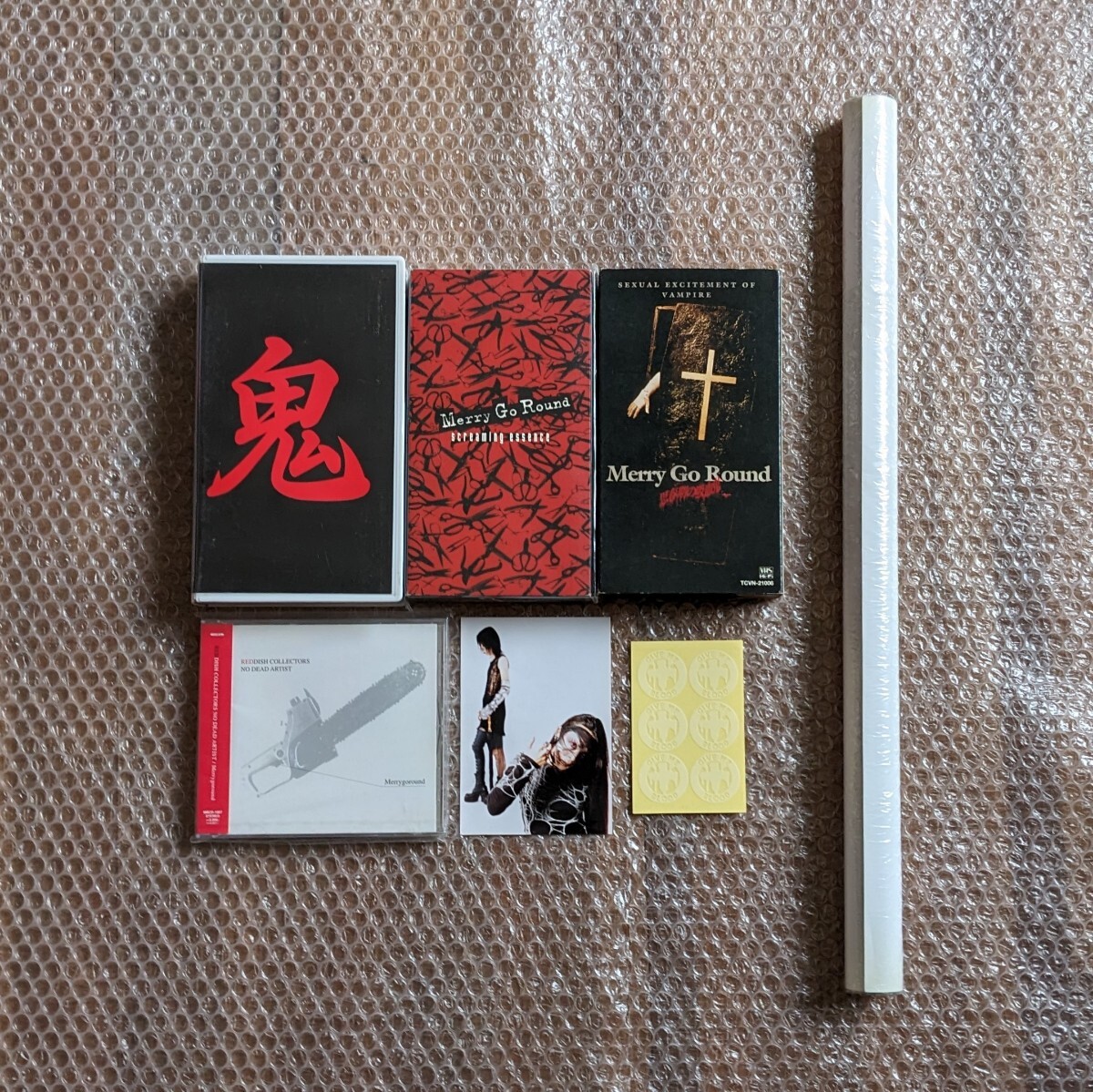 未開封 含む Merry go round/REDDISH COLLECTORS NO DEAD ARTIST screaming essence V.A鬼 写真 ポスター ...