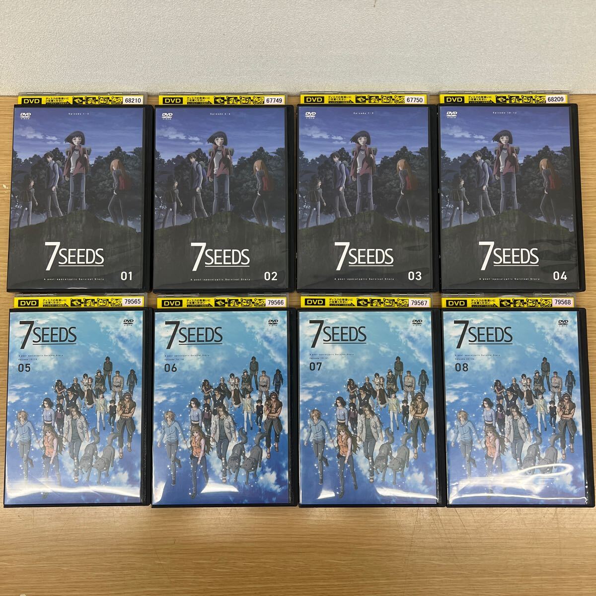 DVD 7SEEDS 全8枚 第1話〜第24話 最終 全巻 セット アニメ レンタル落ち 中古 /【Buyee】