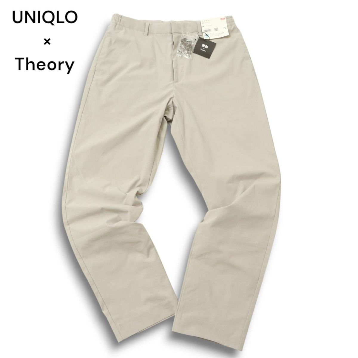 【新品 22SS】 UNIQLO × Theory ユニクロ x セオリー 春夏 ストレッチ 感動イージー パンツ Sz.M メンズ グレー 未使用 C5B01780_4#P /【Buyee】