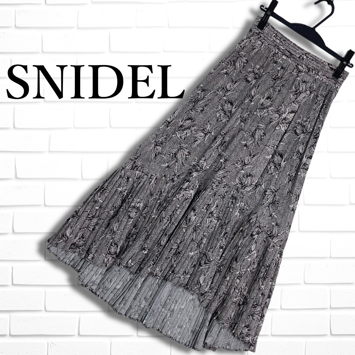 美品 SNIDEL スナイデル 総柄 イージー ロング プリーツ スカート レディース 0 送料無料 3155D /【Buyee】 Buyee - Japanese Proxy Service ...