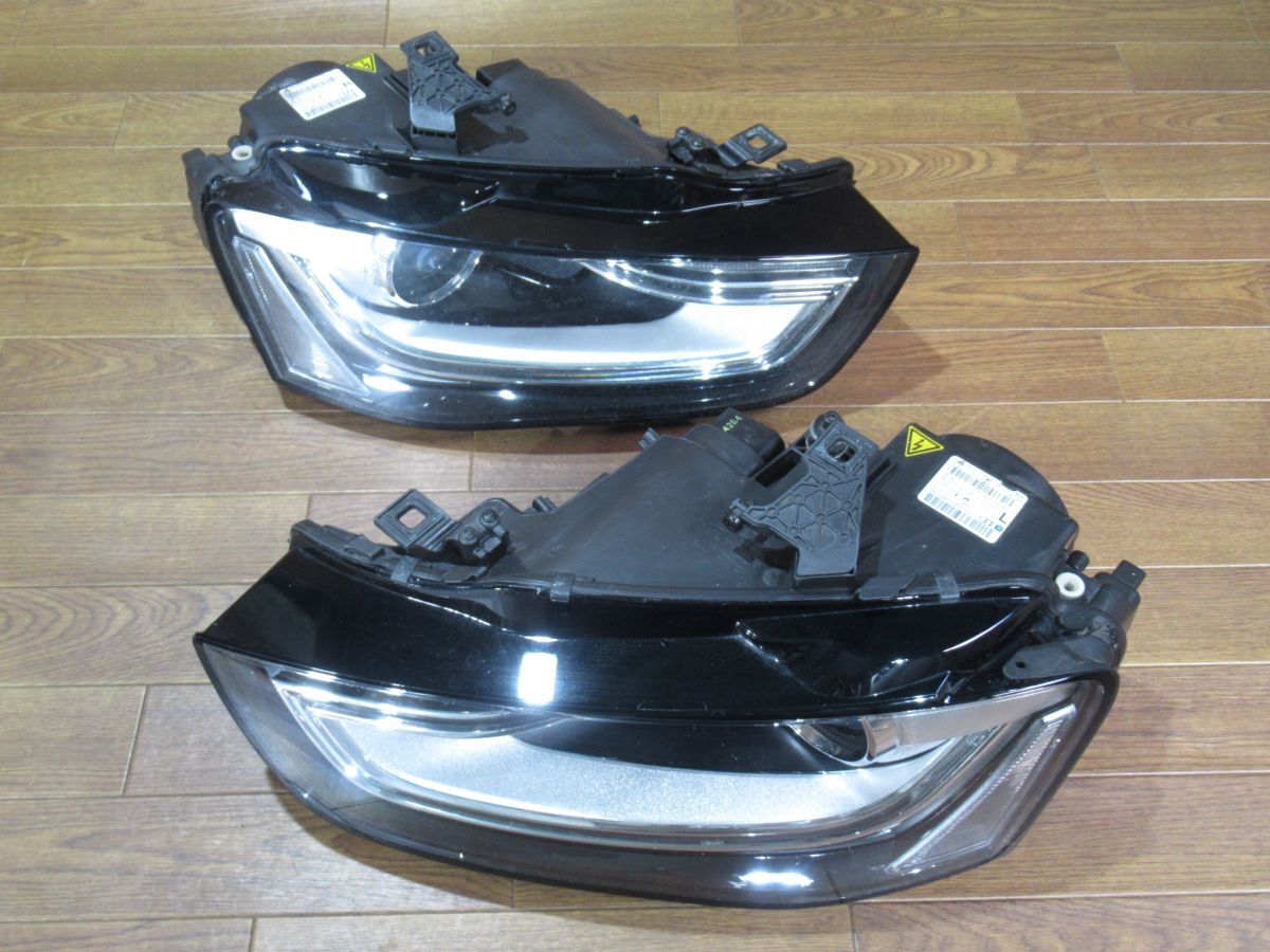AudiアウディA4(8K)後期純正 ヘッドランプ ヘッドライト 左右 8K0941005D(8K0941006D) / 4G0907697D ...