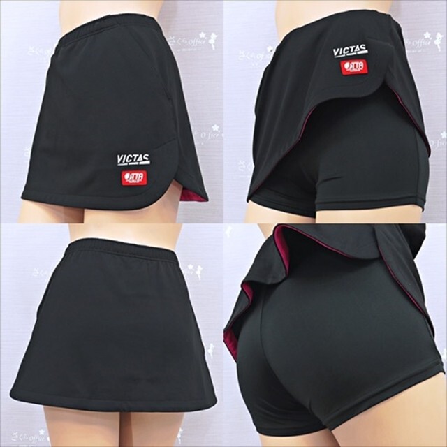 PO3-79Y /VICTAS♪JTTA公認*卓球ユニフォーム*インナースパッツ付き*インサイドヘムカラースカート※一番安価な送料はゆうパケット250円 /【Buyee】 Buyee ...