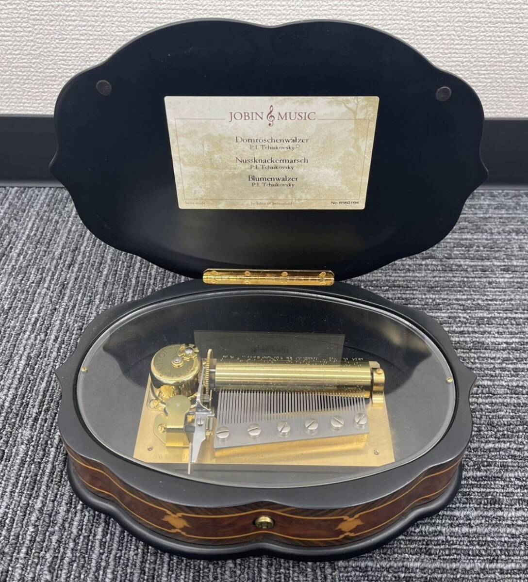 V574-I58-4419 JOBIN MUSIC 2063101 0-16-2-BM オルゴール アンティーク 音出し課忍済み IM ...
