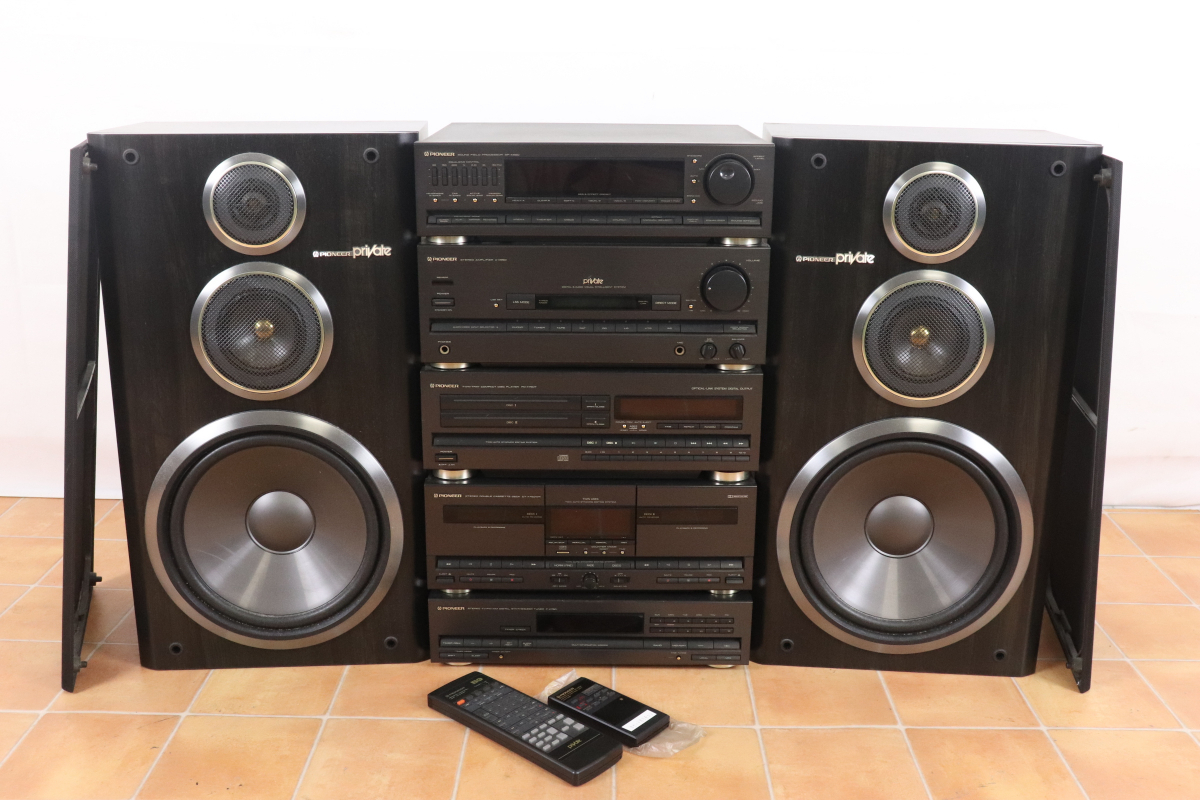【3個口発送】【通電OK】PIONEER S-X950V SP-X950 A-X650 PD-X750T CT-X750WR F-X750 パイオニア システムコンポ _ZJT_C0331 ...