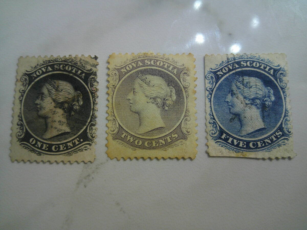 NOVA SCOTIA 1860 #8,#9,#10 1c,2c,5c 1cは未使用糊なし /【Buyee】 Buyee - Japanese ...