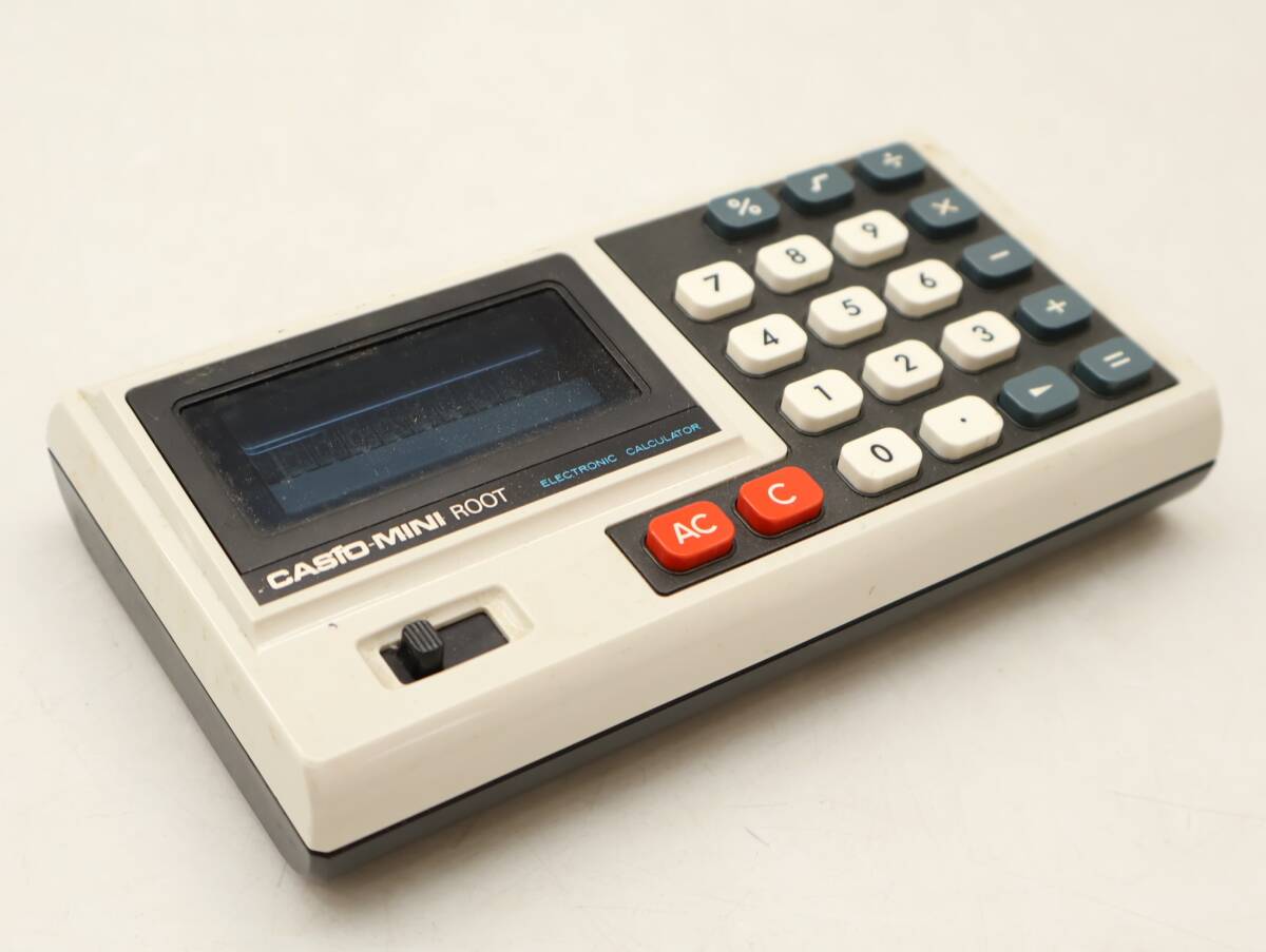 ★中1066 CASIO MINI ROOT カシオ ミニ ルート ジャンク品 電卓 計算機 昭和レトロ 12504161 /【Buyee】 Buyee - Japanese Proxy ...