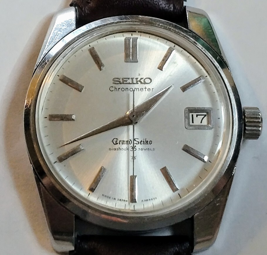 グランドセイコー セカンド初期43999 クロノメーター セルフデーター AD文字盤 35石 手巻き 獅子メダル 57GS GRAND SEIKO /【Buyee】 Buyee ...