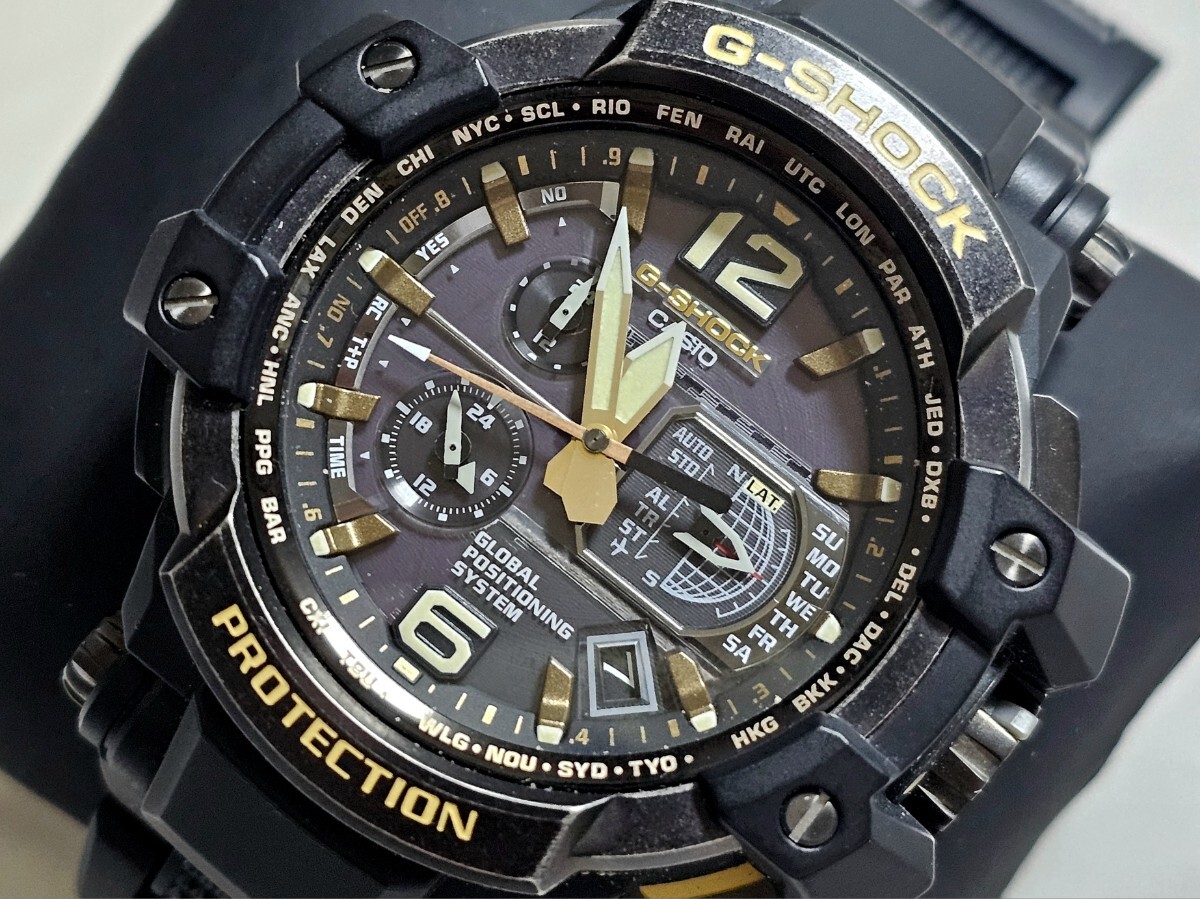 1円スタート！極美品☆G-SHOCK GRAVITYMASTER グラビティマスター【GPW-1000VFC-1AJF】GPSハイブリッド電波 タフソーラー ヴィンテージ仕様 /【Buyee ...