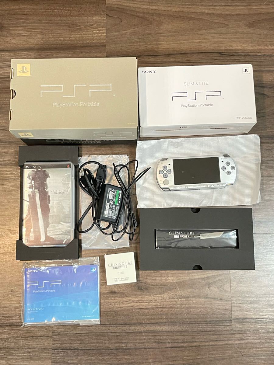 PSP プレイステーションポータブル CRISIS CORE FINAL FANTASY VII FFVII 10th Anniversary ...