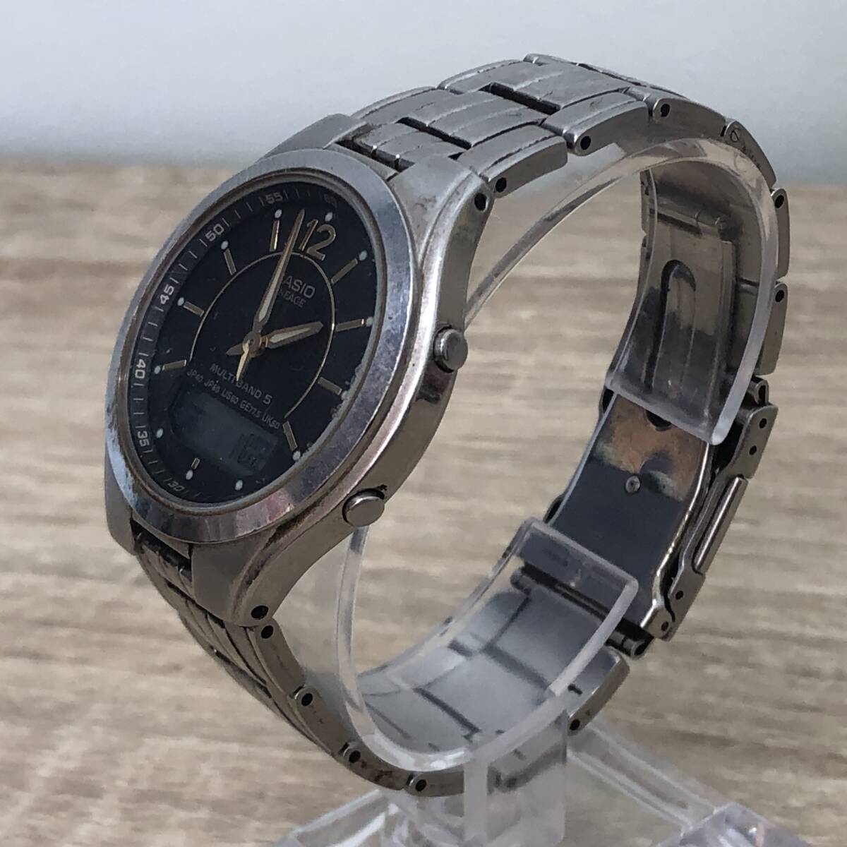【500円スタート】稼働品 CASIO カシオ 腕時計 LCW-M200 LINEAGE リニエージ ウェブセプター タフソーラー 5BAR ...