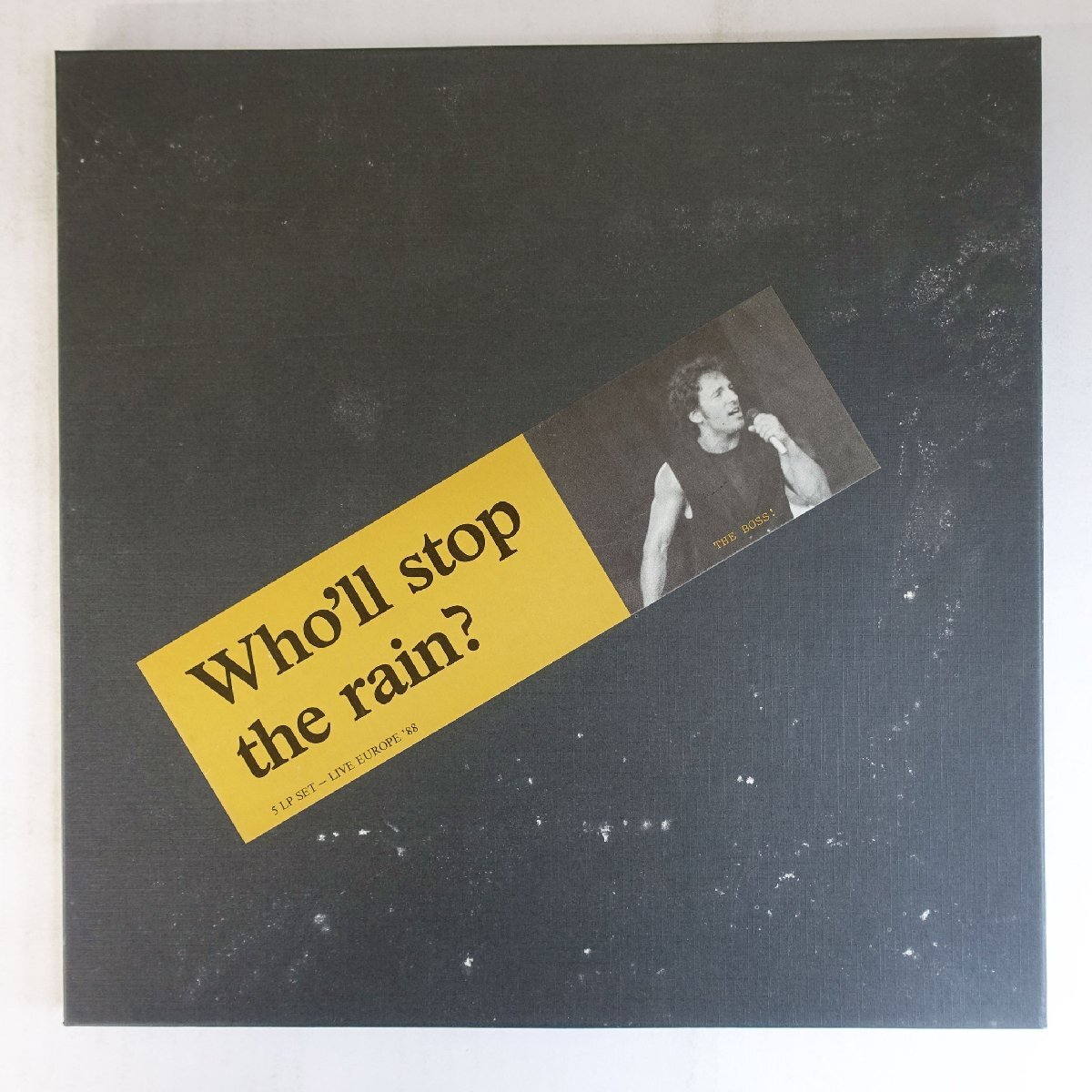 14049353;【ほぼ美盤/BOOT/5LP/BOX】Bruce Springsteen / Who'll Stop The Rain ...