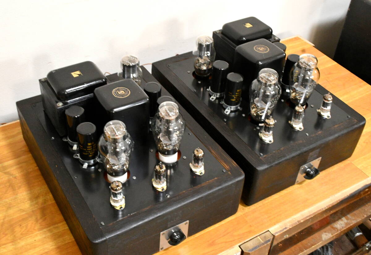AUDIO NOTE KONDO GAKUOH I レプリカ 300Bプッシュプル真空管アンプ モノブロックx2台 /【Buyee ...