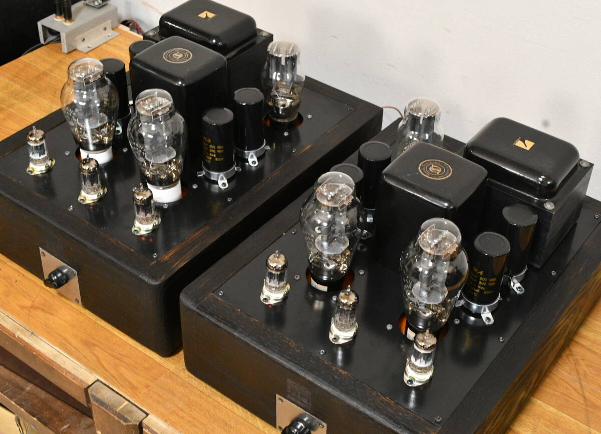 AUDIO NOTE KONDO GAKUOH I レプリカ 300Bプッシュプル真空管アンプ モノブロックx2台 /【Buyee ...