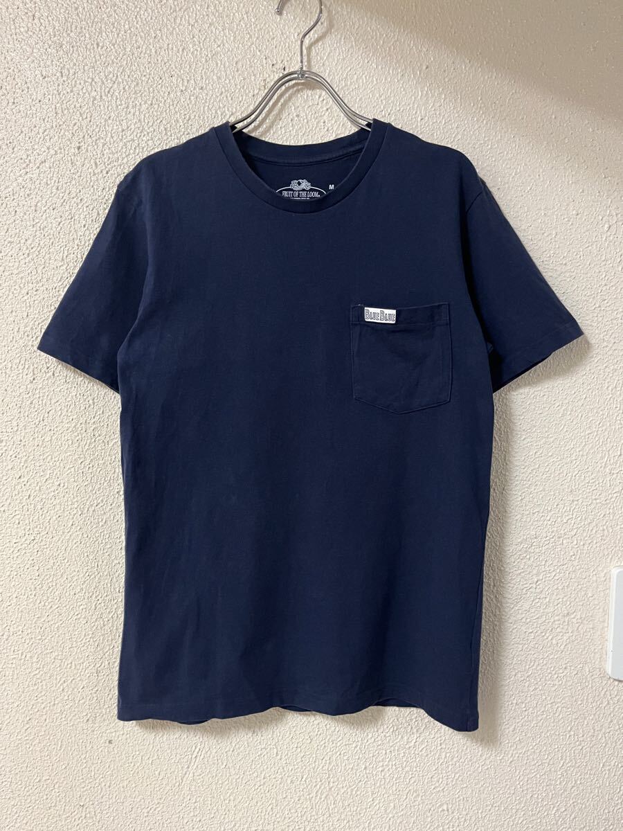 BLUE BLUE×フルーツオブザルーム コットン ロゴプリントデザイン ポケットTシャツ 半袖Tシャツ /【Buyee】 Buyee ...