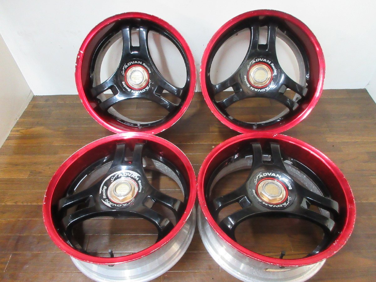 【送料無料・税込み】希少 ヨコハマ スーパーアドバンレーシング SA3R 17in7J+35 8J+35 4穴PCD114.3 シルビア ...