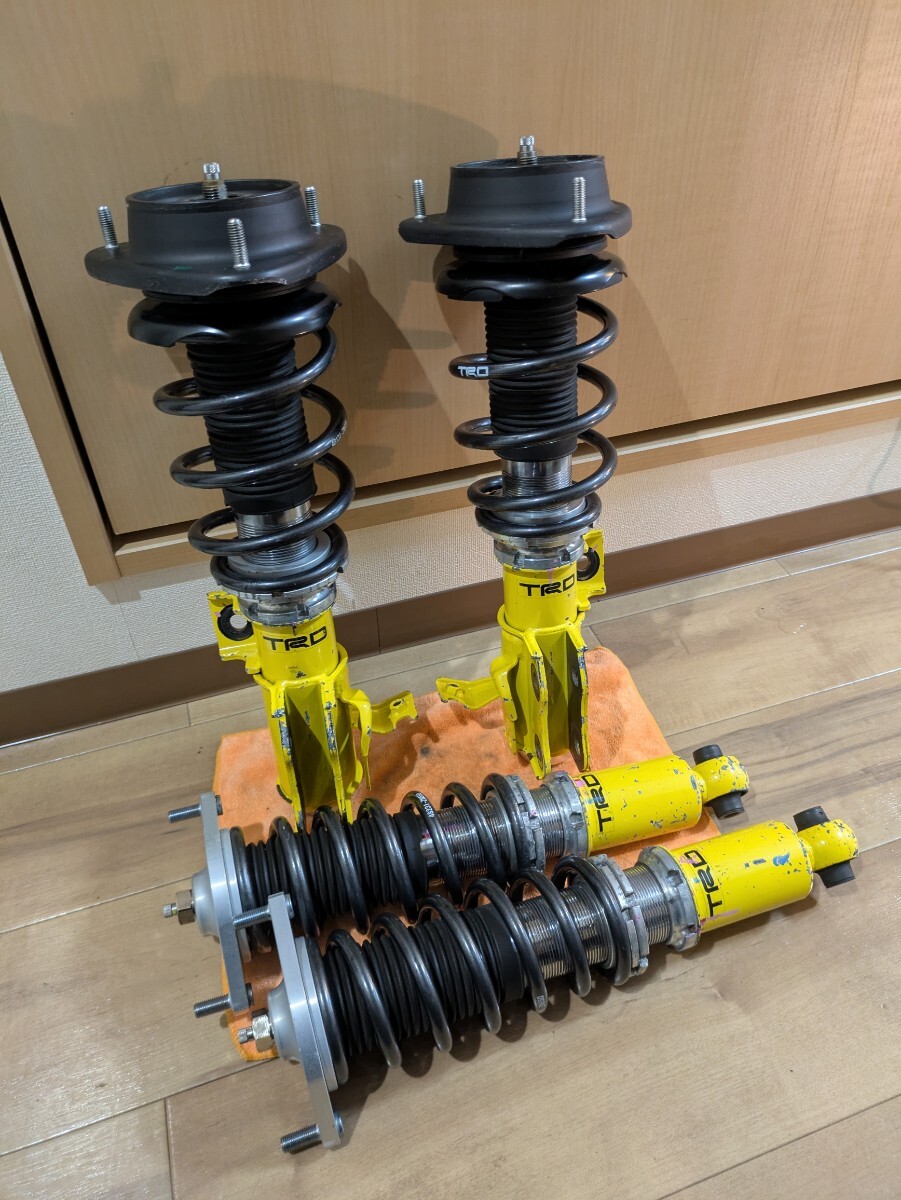 TRD 全長調整式サスペンションセット 車高調 フルタップ ピローアッパー TOYOTA SUBARU 86 GR86 BRZ ZN6 ZC6 ZN8 ZC8 /【Buyee】 Buyee ...