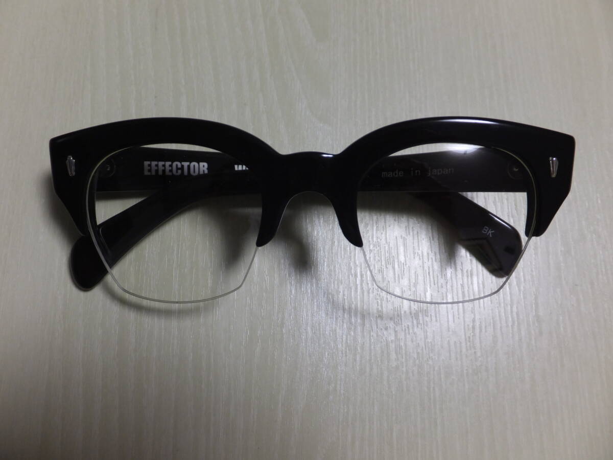 EFFECTOR エフェクター WOOGIE ウギ BLACK/CLEAR 50 度無し/ウェリントンタイプ,UNCROWD,お洒落眼鏡,ボストンタイプ,セルブローナイロール, /【Buyee ...