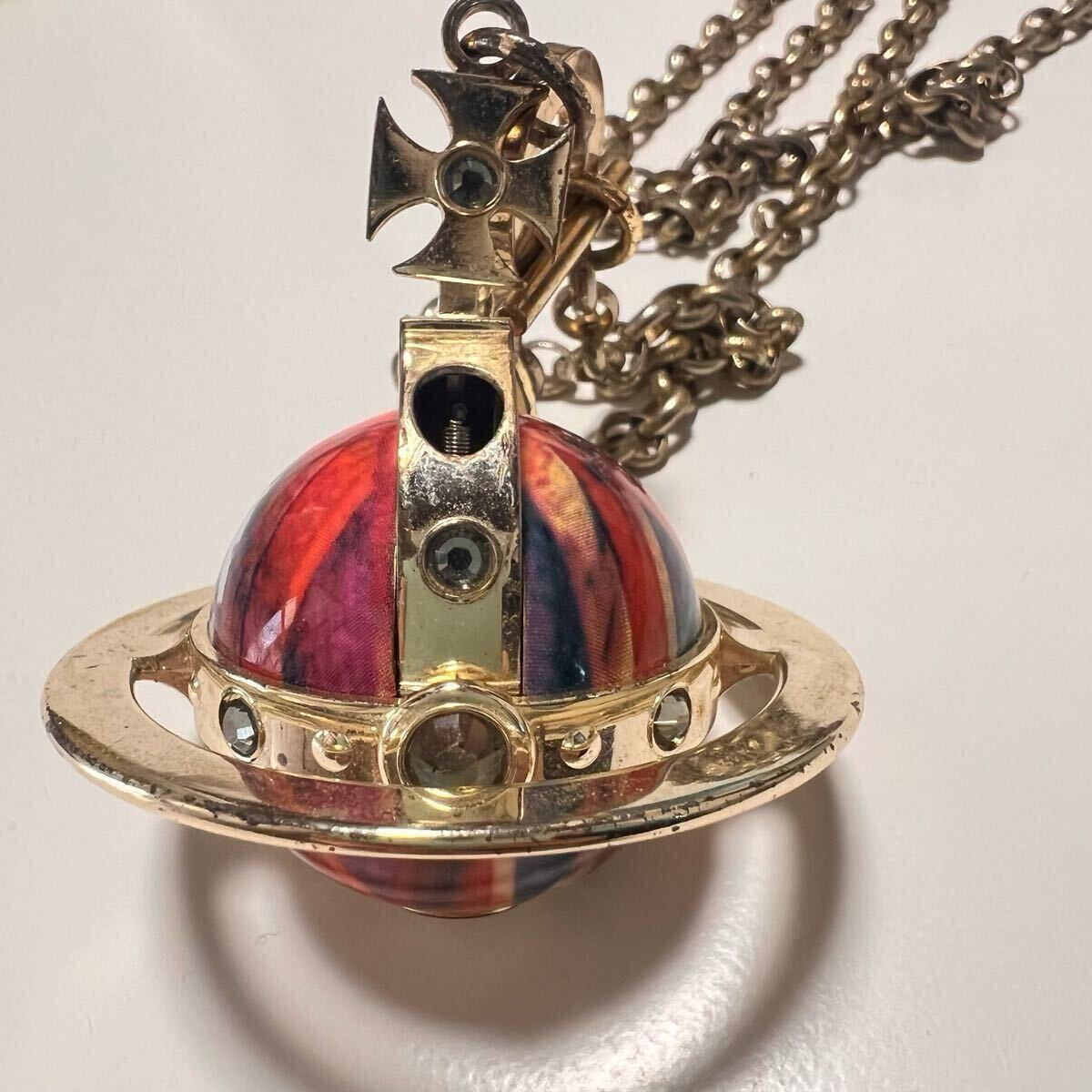 激レア ヴィヴィアンウエストウッド ユニオンジャック オーヴ ライター ネックレス 限定300個 Vivienne Westwood ...